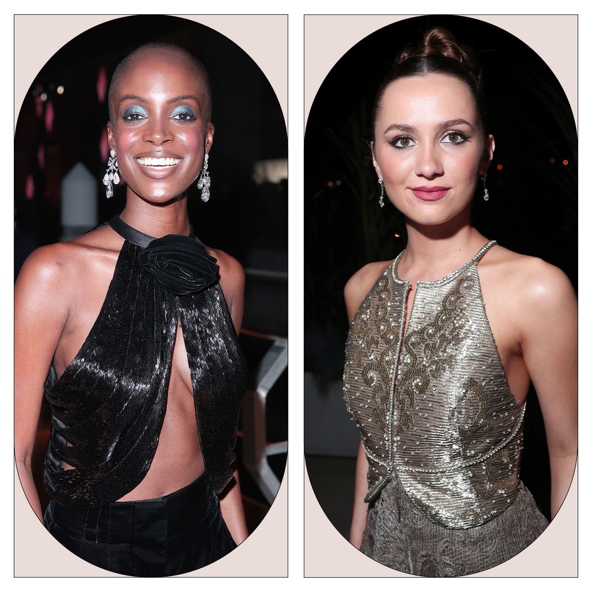 "Champagne Cheeks" at Venice Film Festival | Who What Wear