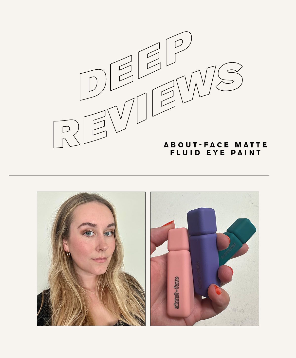 Reviewed: About-Face Matte Fluid Eye Paint | Who What Wear