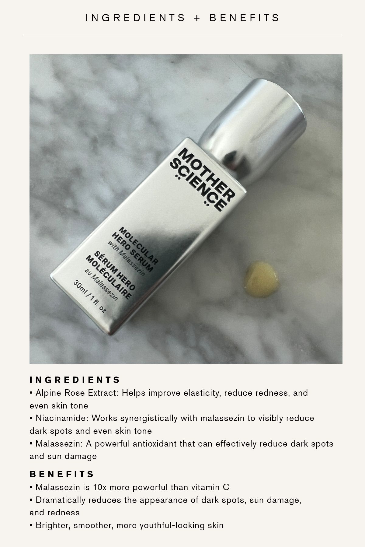Reviewed: Mother Science Molecular Hero Serum | Who What Wear