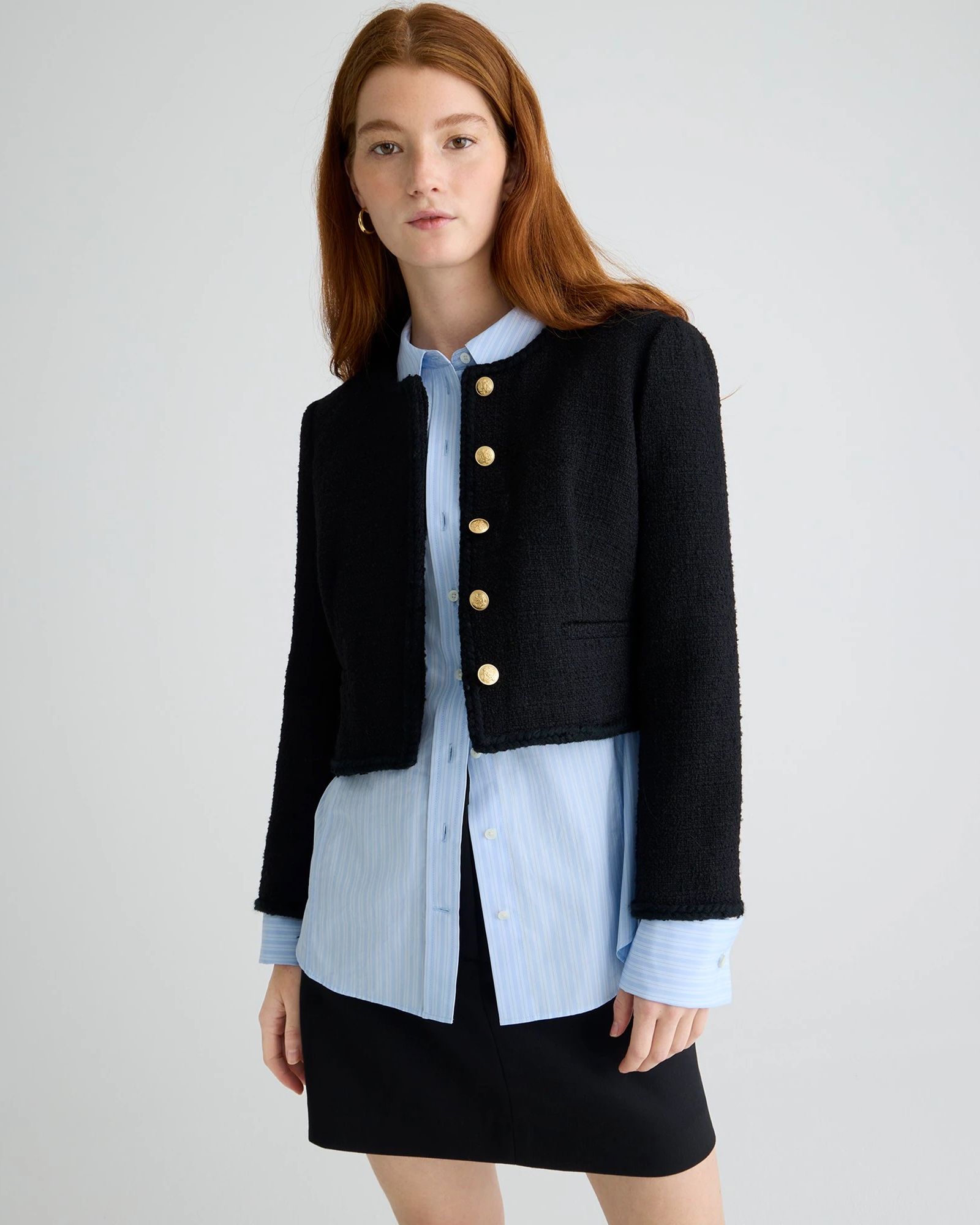 27 Chic Tweed Jackets for the Perfect French-Girl Outfit | Who What Wear
