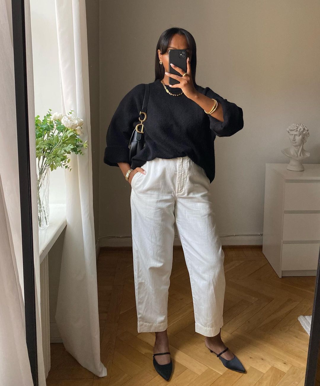 5 Black Jumper Outfits for 2024 That Are So Easy and Chic | Who What Wear