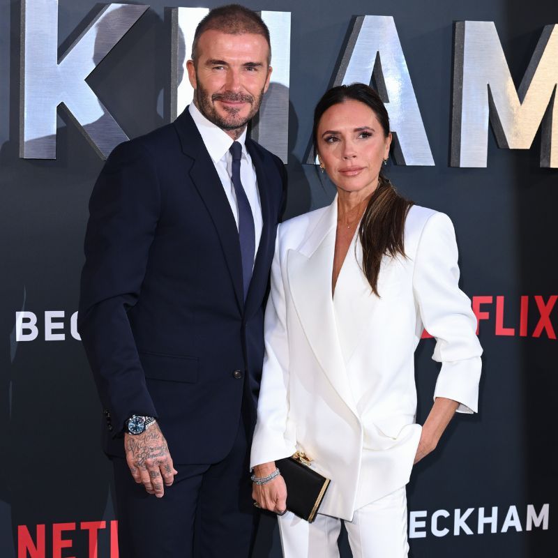 Victoria Beckham Wore Vinyl Shoes to the Premiere Of Beckham | Who What ...