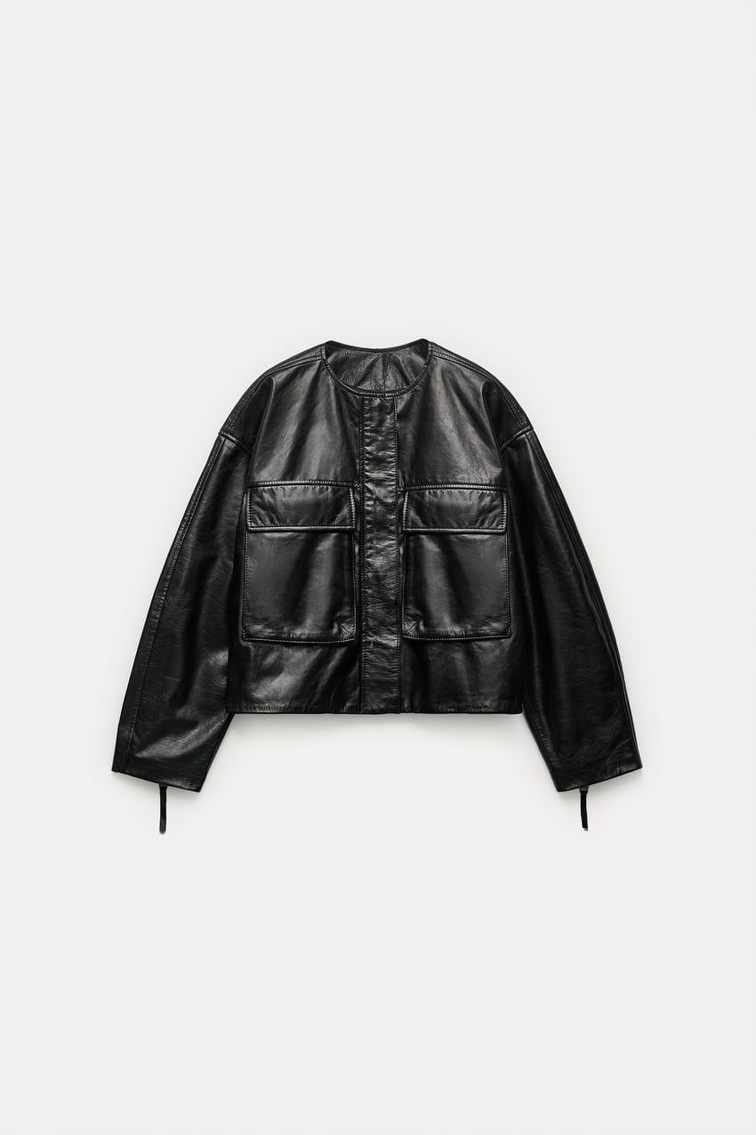 Zara's Leather Jackets Are on Every Editor's Wish List | Who What Wear