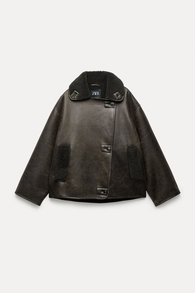 Zara's Leather Jackets Are on Every Editor's Wish List | Who What Wear