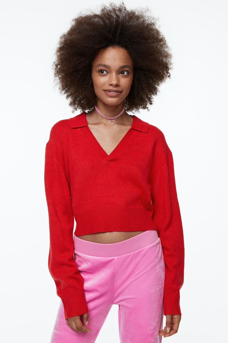 The Best Red Sweaters in Existence Right Now | Who What Wear