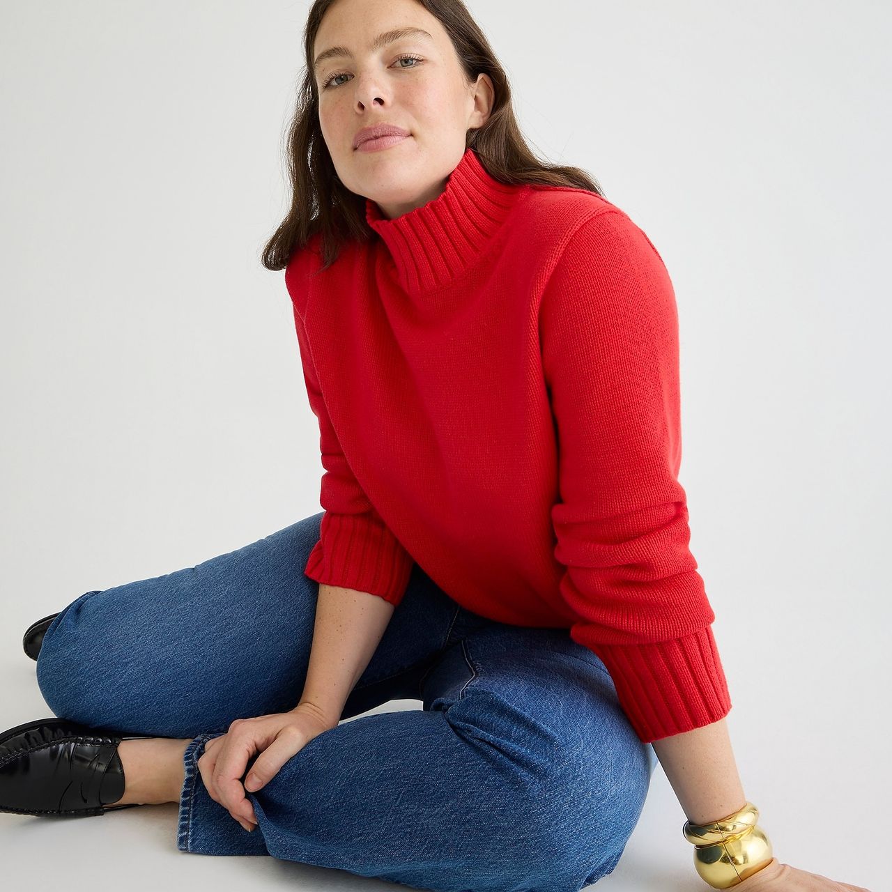 The Best Red Sweaters in Existence Right Now | Who What Wear
