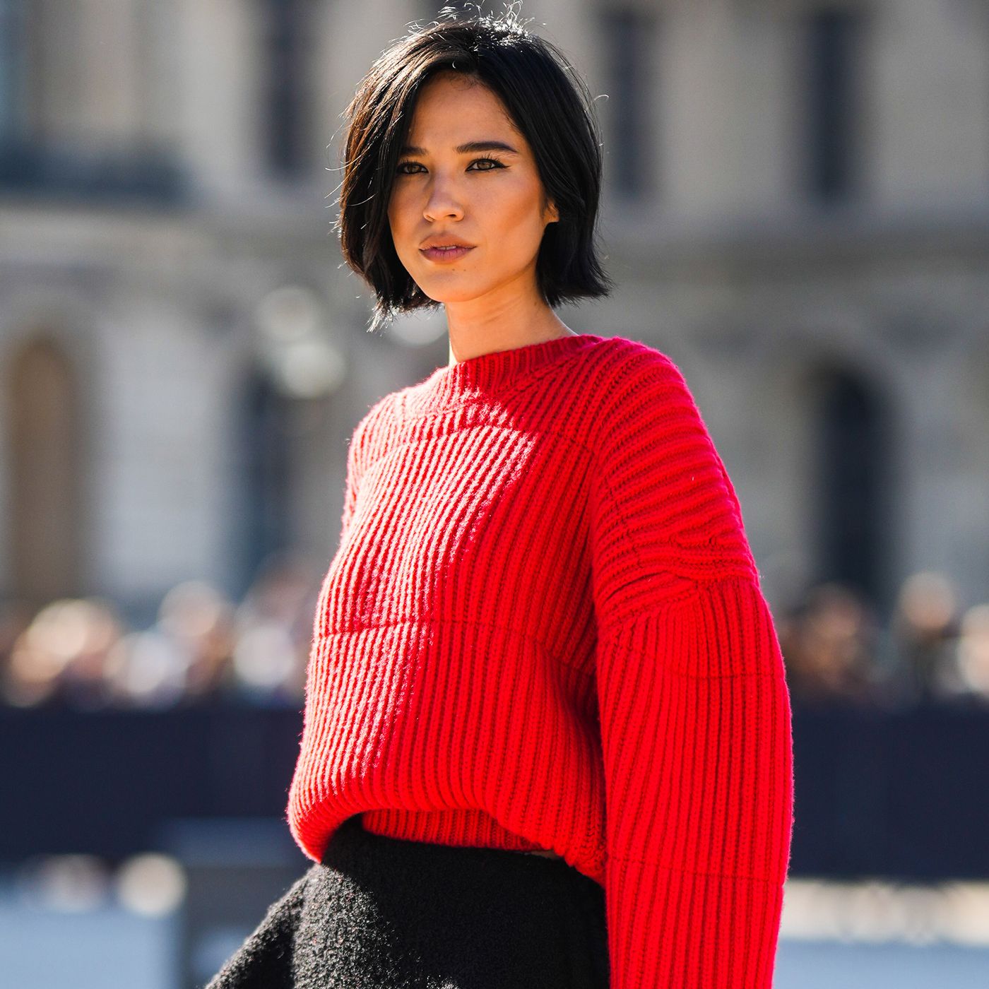 The Best Red Sweaters in Existence Right Now | Who What Wear