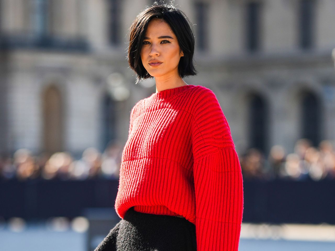 The Best Red Sweaters in Existence Right Now | Who What Wear