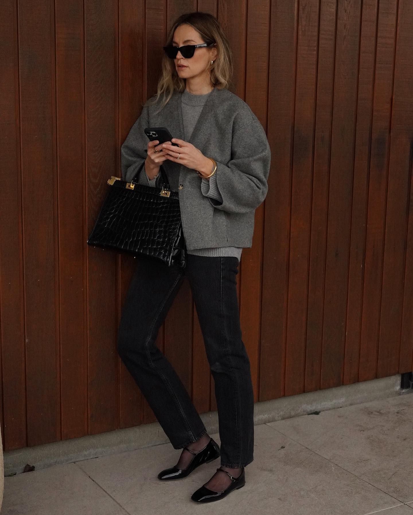 A Chic and Easy Denim-Outfit Styling Tip | Who What Wear