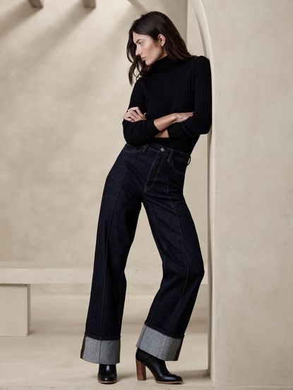 A Chic and Easy Denim-Outfit Styling Tip | Who What Wear