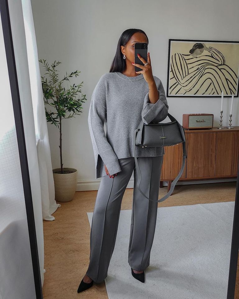8 Grey Outfit Ideas I Can't Wait to Wear This Winter | Who What Wear