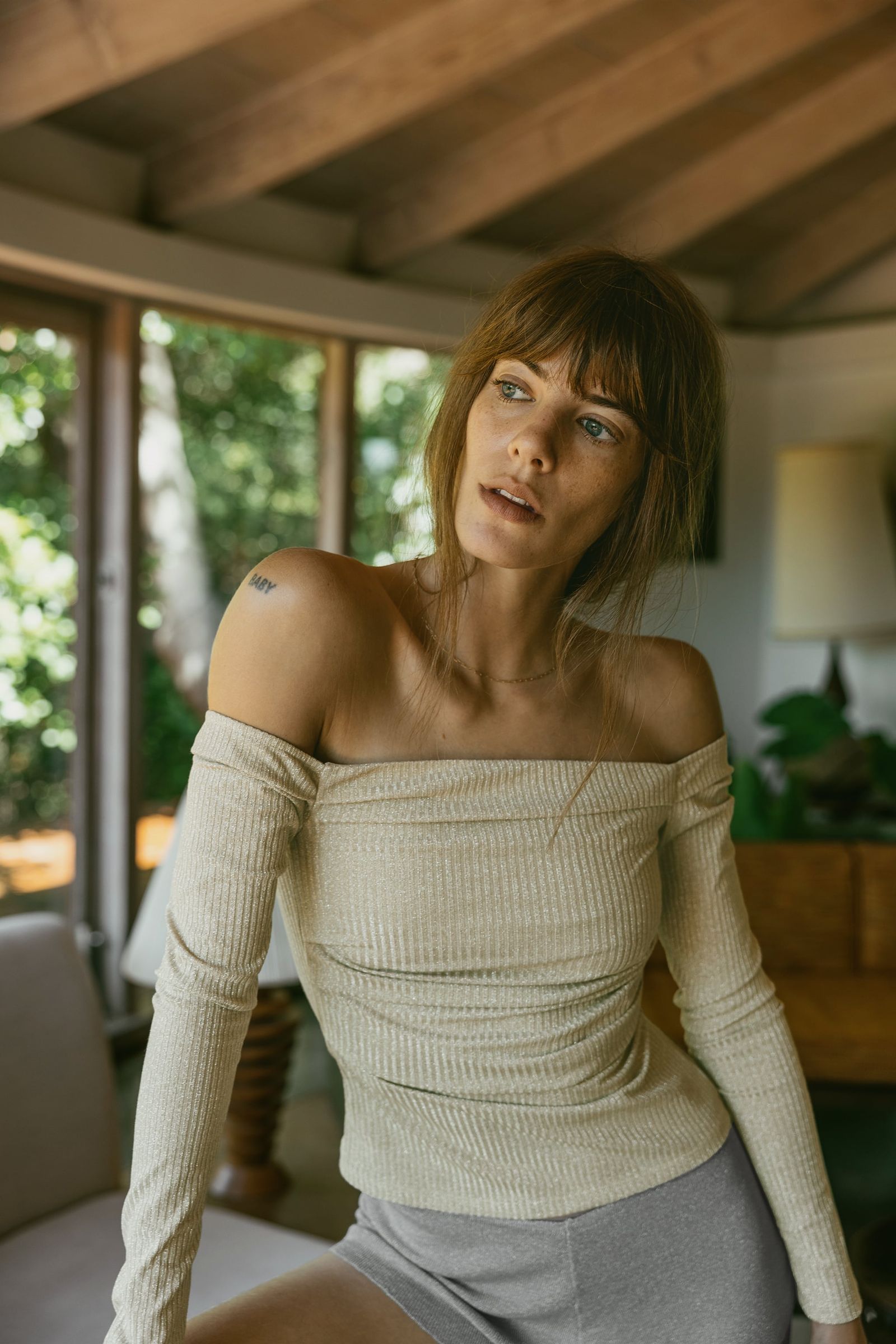 PSA: The Bardot Neckline Trend is Everywhere This Season | Who What Wear