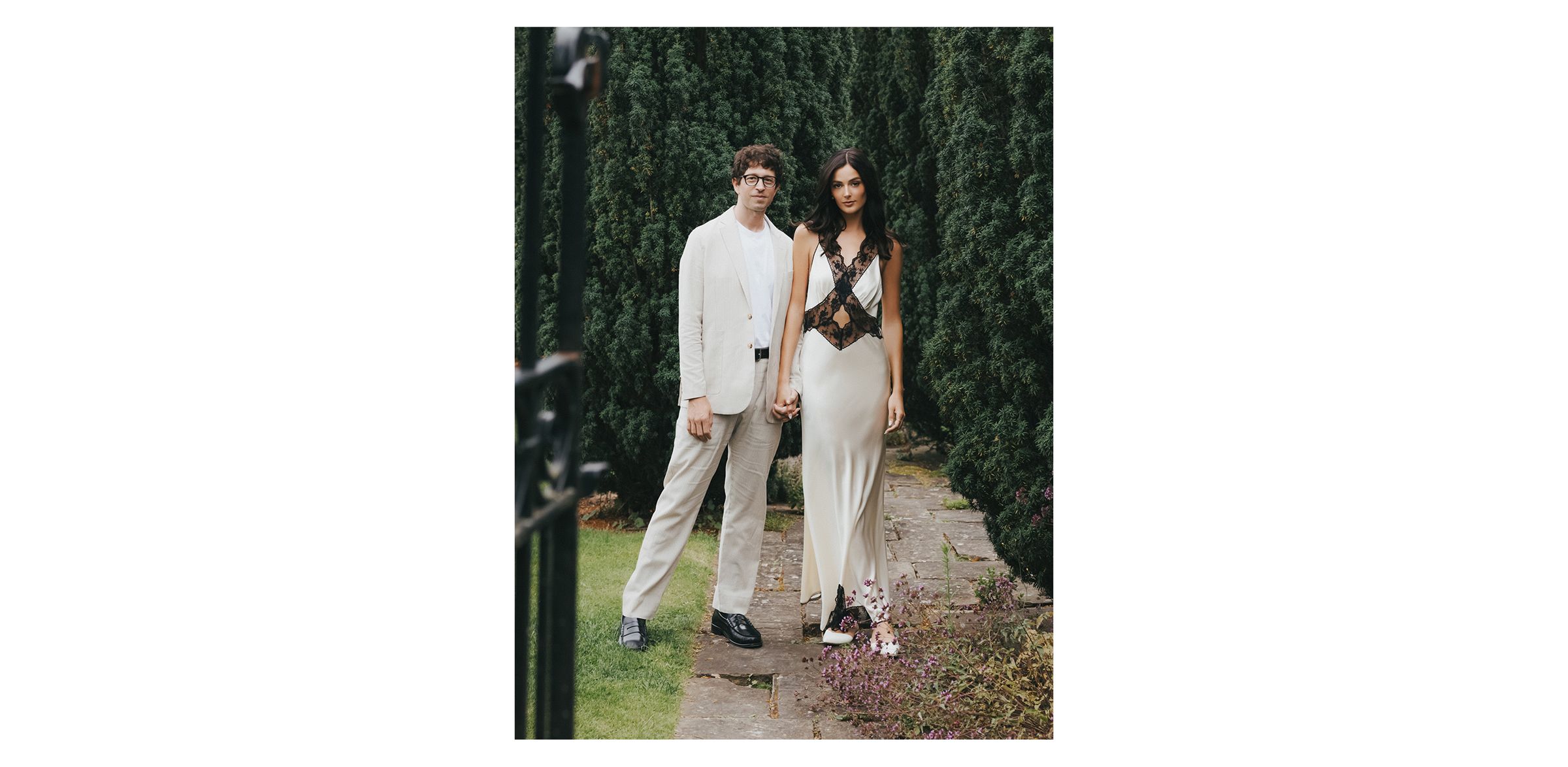 The Bride Wore a Custom Dress for Her Cotswolds Wedding | Who What Wear