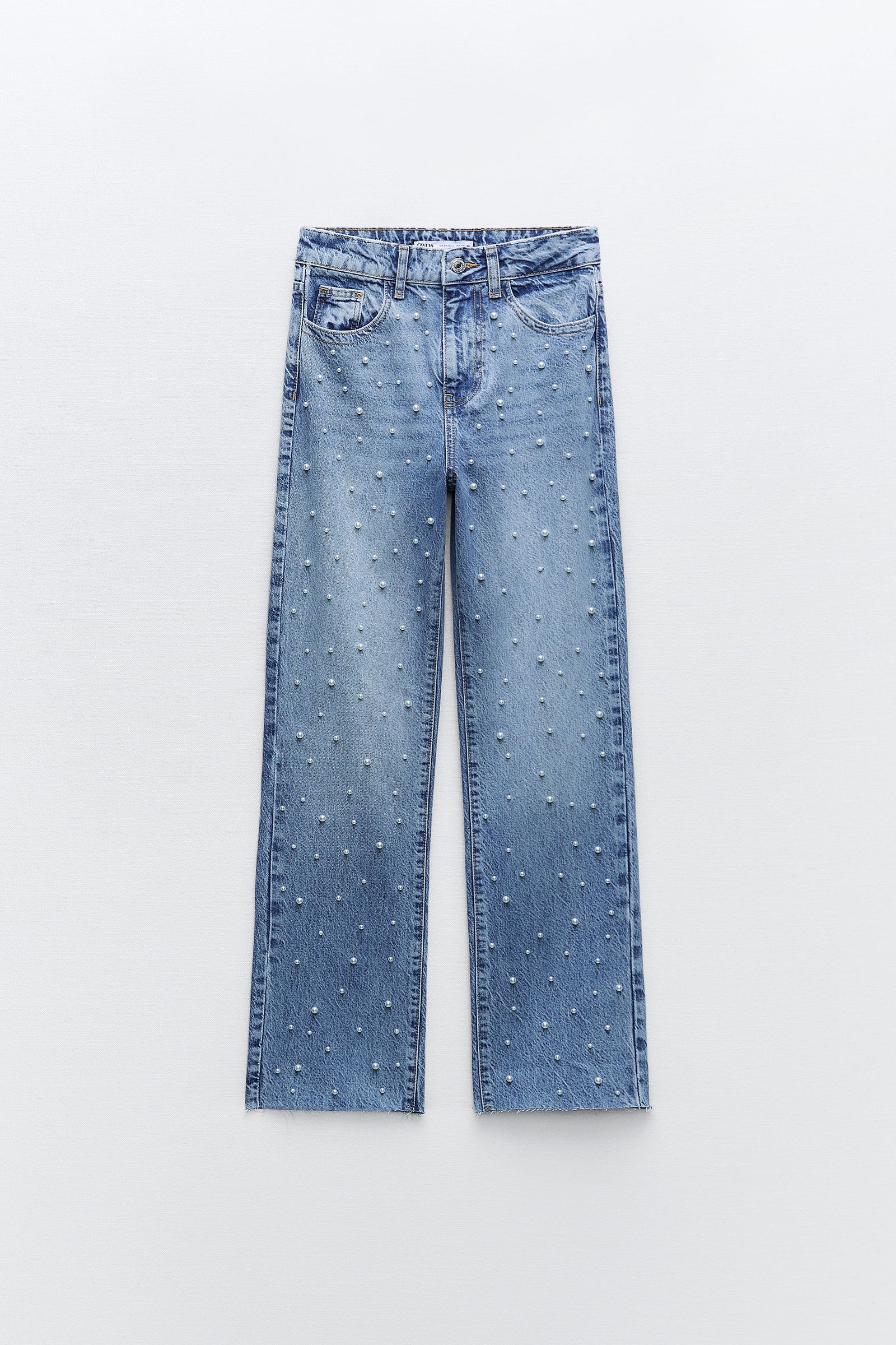 Shop the Best Rhinestone Jeans From Zara to Stradivarius | Who What Wear