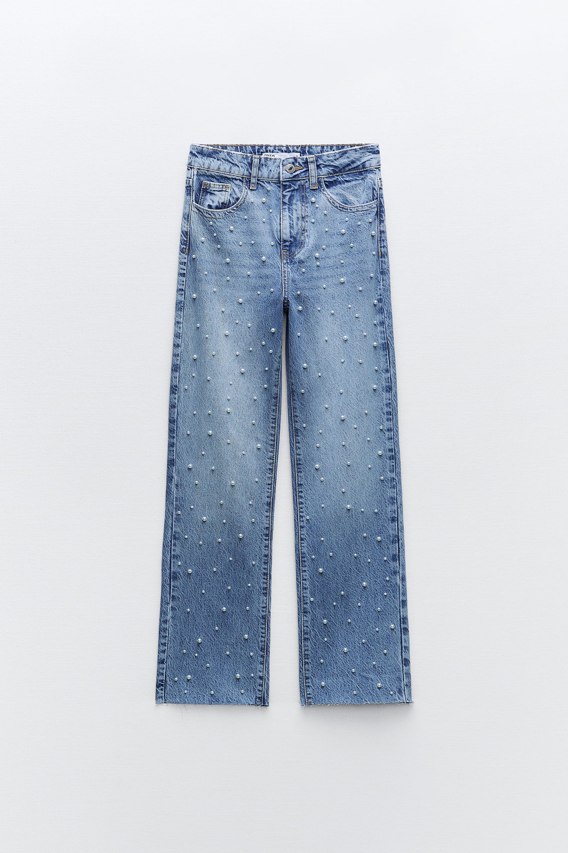 Shop the Best Rhinestone Jeans From Zara to Stradivarius | Who What Wear
