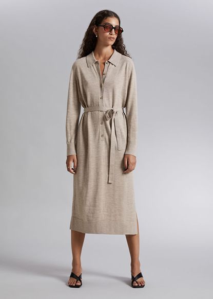 24 Winter Work Dresses That Are Polished Yet Warm | Who What Wear