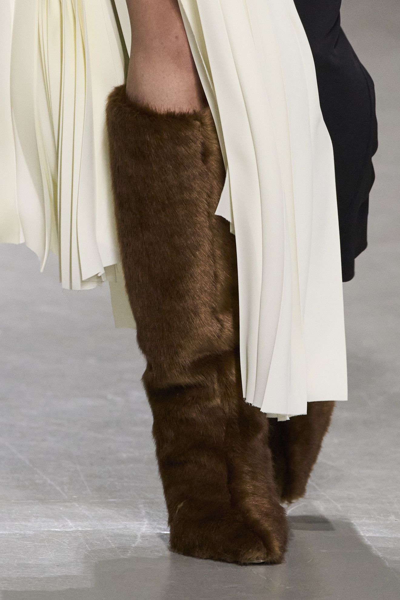 Fur Shoes Are Winter's "Ugliest" Shoe Trend | Who What Wear