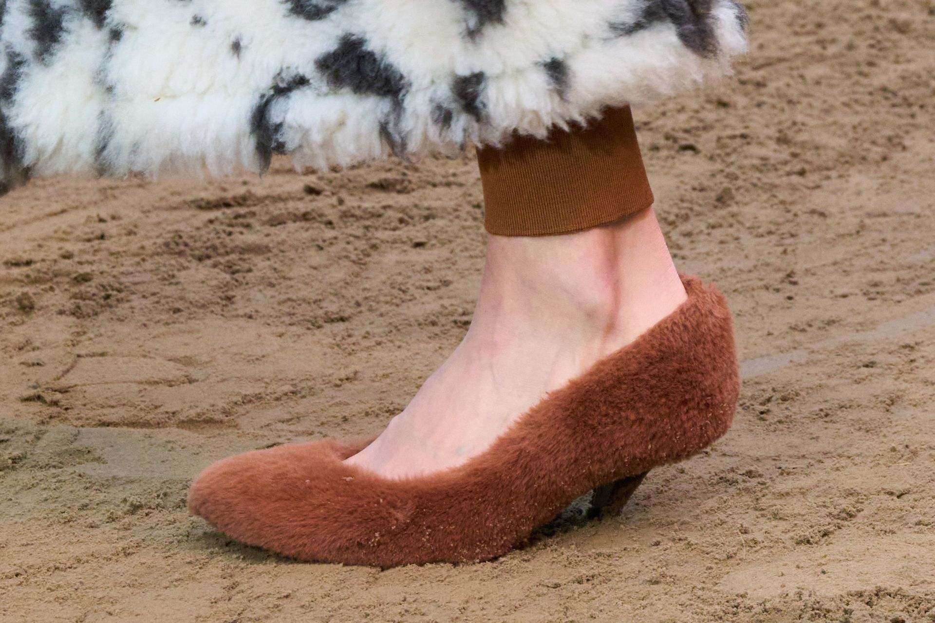 Fur Shoes Are Winter's "Ugliest" Shoe Trend | Who What Wear