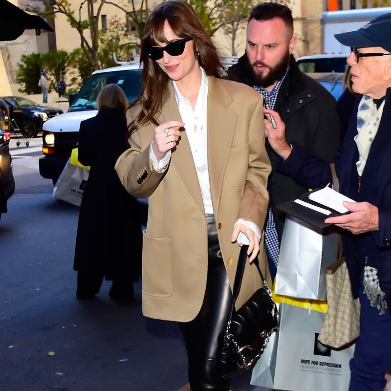 Dakota Johnson's Winter Capsule Features 5 Simple Pieces | Who What Wear