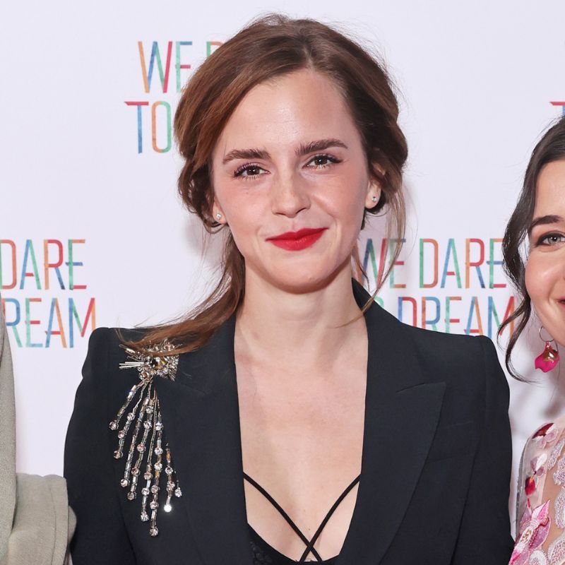 Emma Watson Just Made a Cutout Bra Look Shockingly Chic | Who What Wear