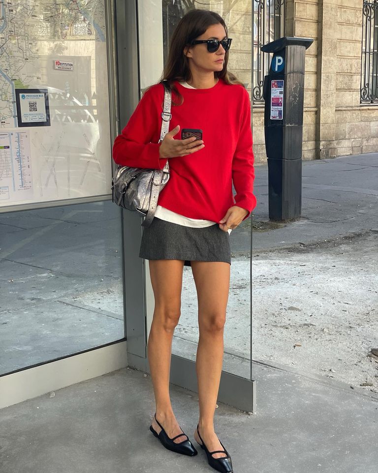 The Two Colors Everyone Is Wearing With Red | Who What Wear