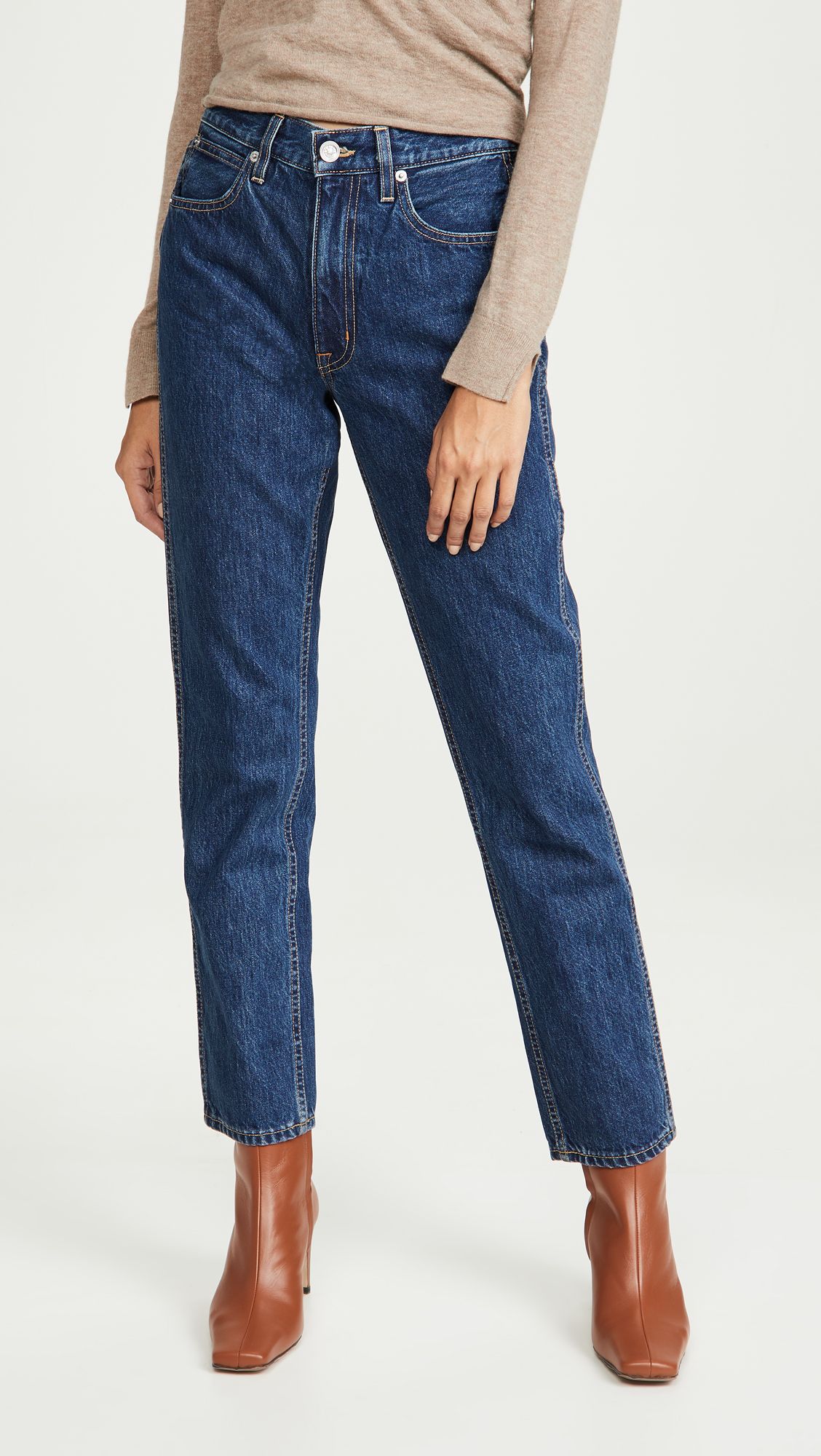 The 6 Pairs of Jeans Every French Woman Owns | Who What Wear