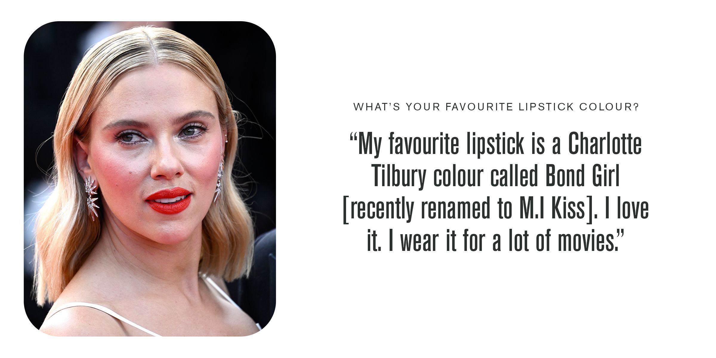 Scarlett Johannson Exclusively Reveals Her Beauty Secrets | Who What Wear