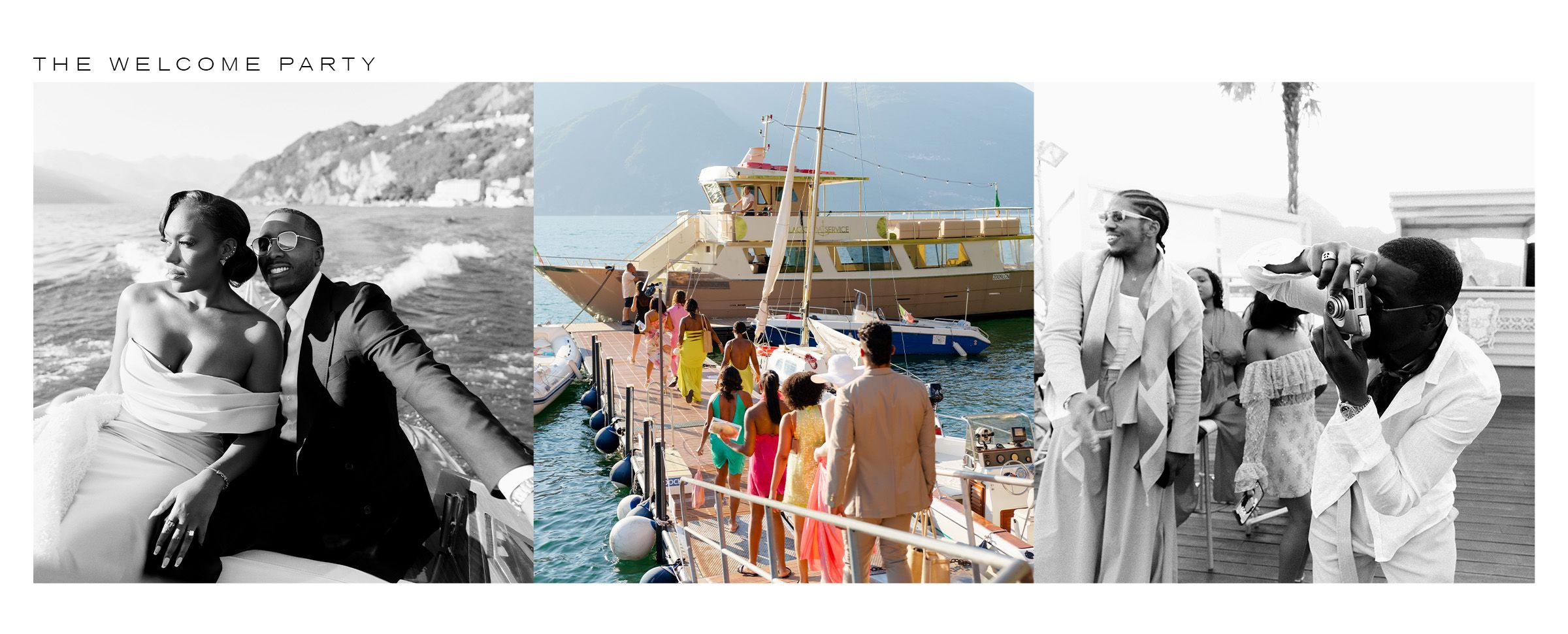The Bride Wore a Custom Dress for Her Lake Como Wedding | Who What Wear