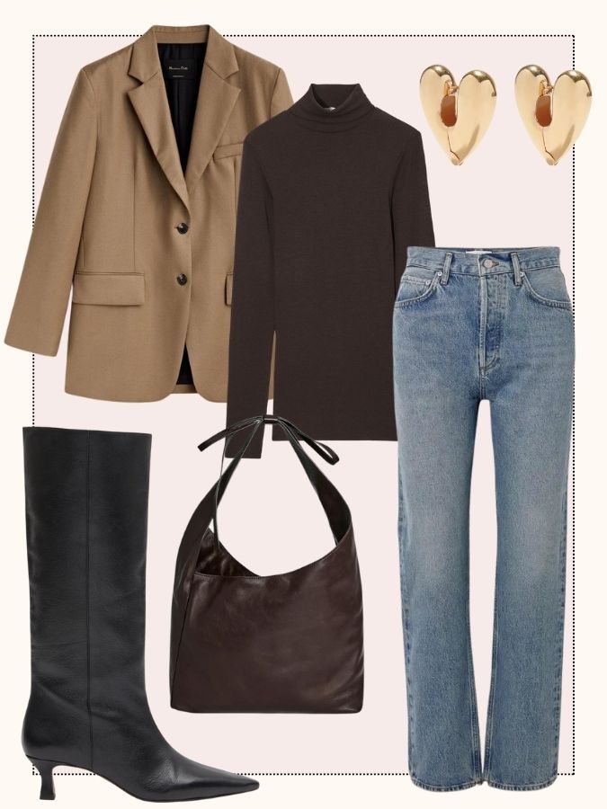 I Assembled 3 Chic Outfits Around a Camel Blazer | Who What Wear