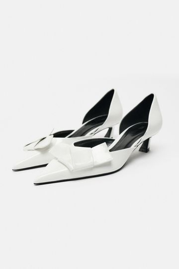 The White Low-Heel Shoe Trend Is All Over London and Paris | Who What Wear