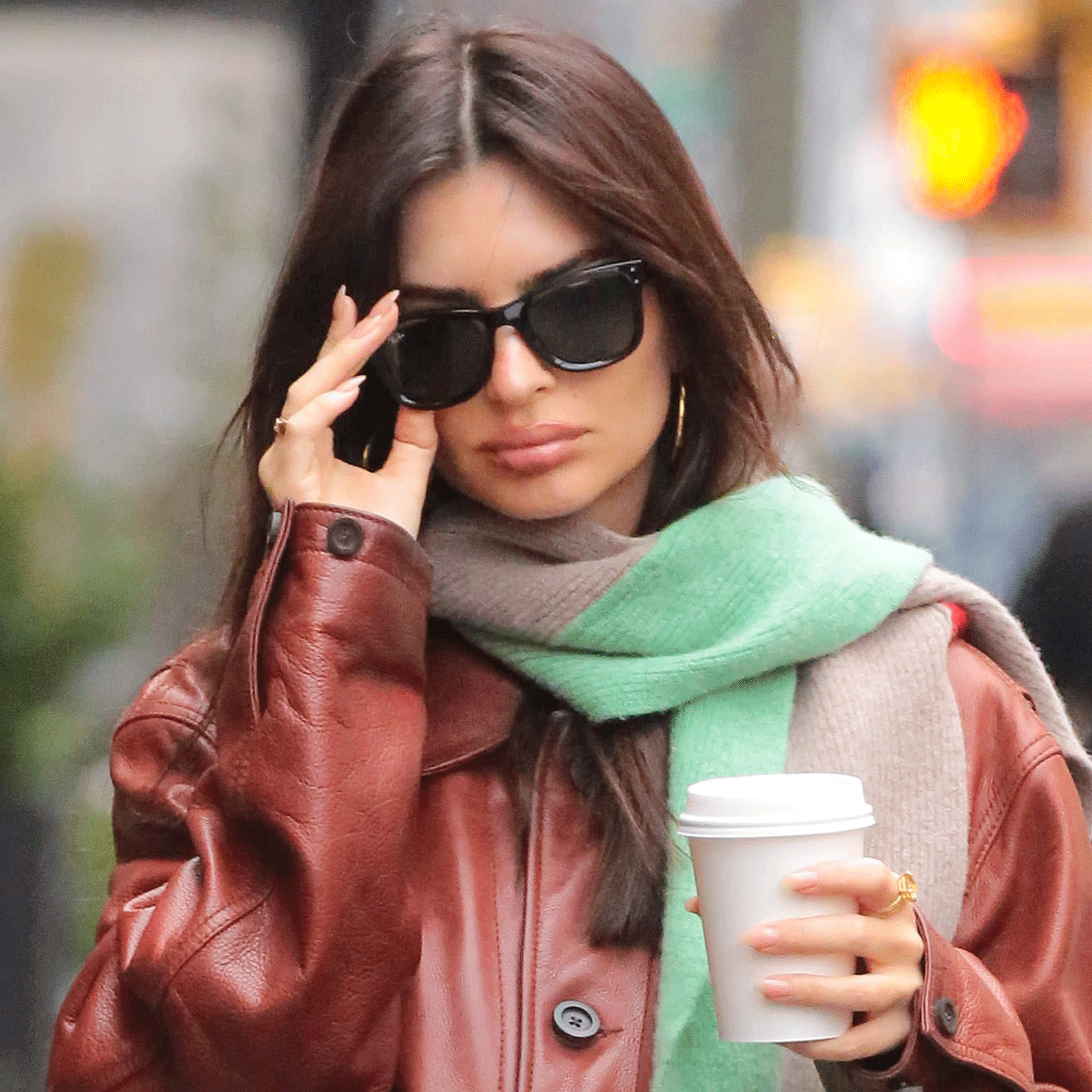 EmRata's Newest Pregnancy Outfit Is a G-String Cutout Dress | Who What Wear