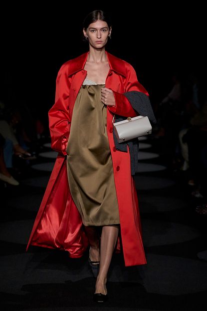 The Luxurious Satin Coat Trend That Will Define 2024 | Who What Wear
