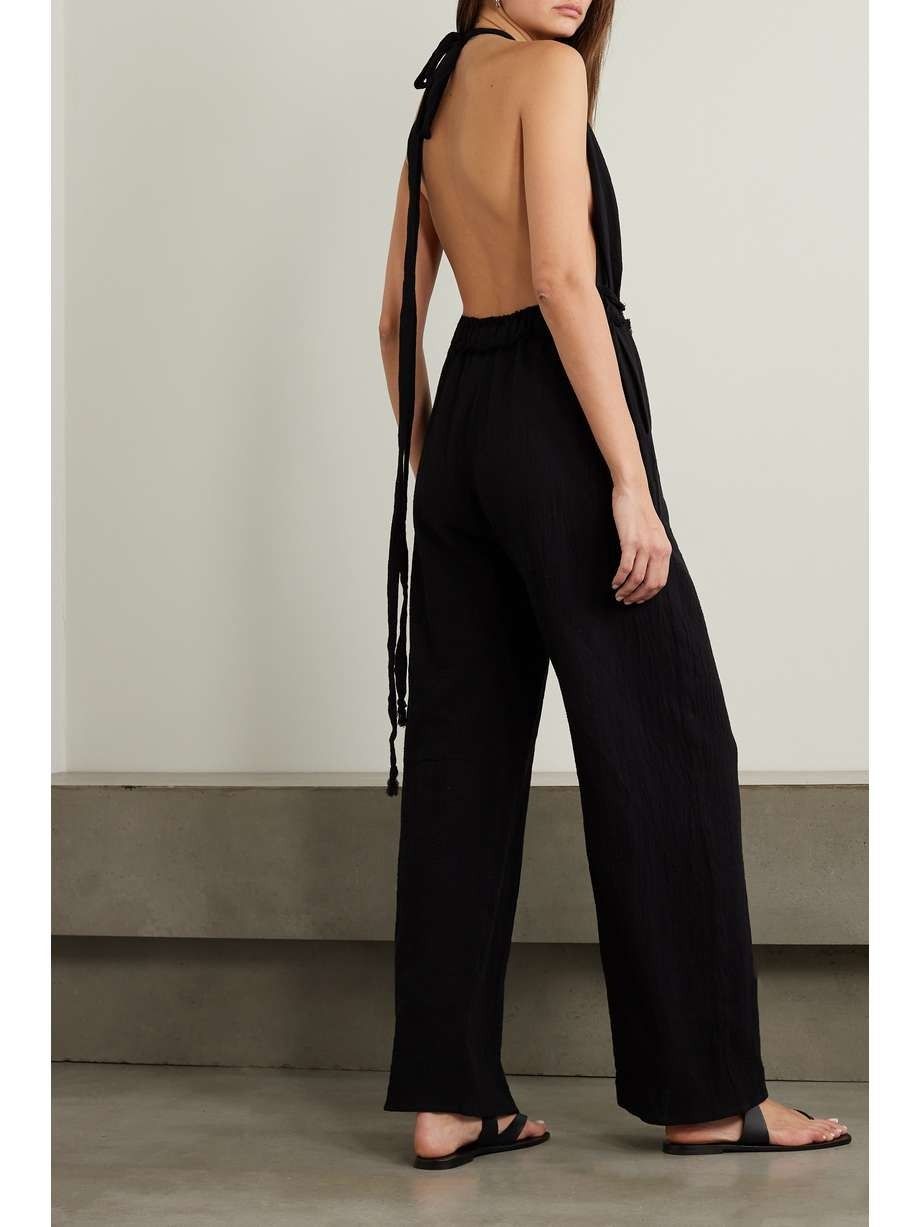 Emily Blunt Just Wore a Stunning Backless Jumpsuit | Who What Wear