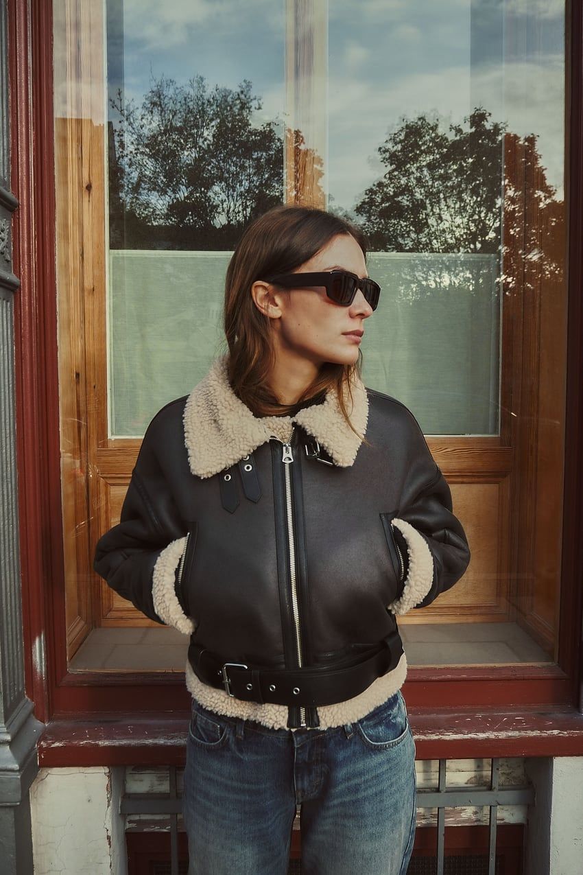 The One Winter Jacket Trend French and Spanish Women Love | Who What Wear