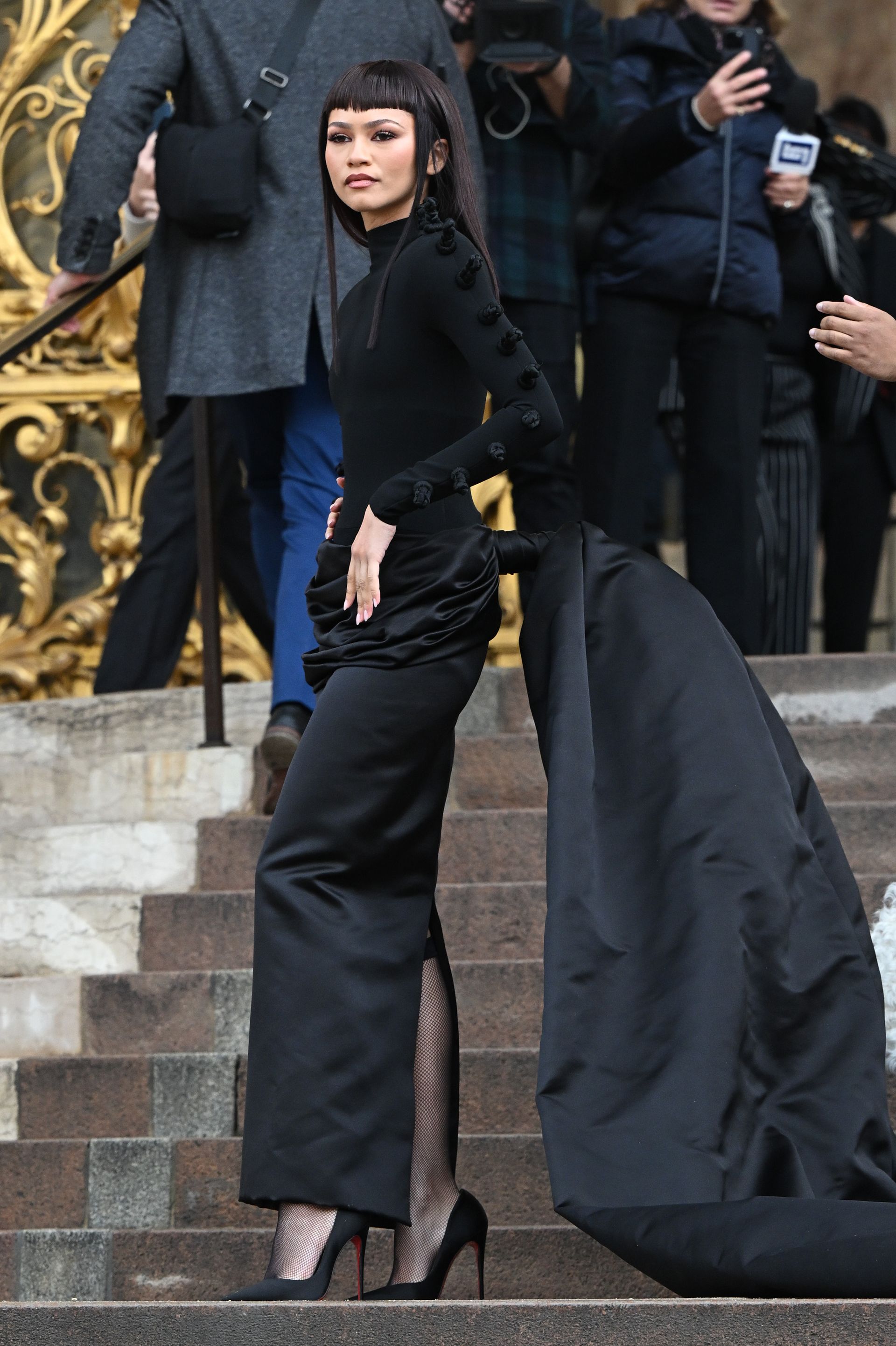 Zendaya Wore Spring's Top Trend to Paris Fashion Week | Who What Wear
