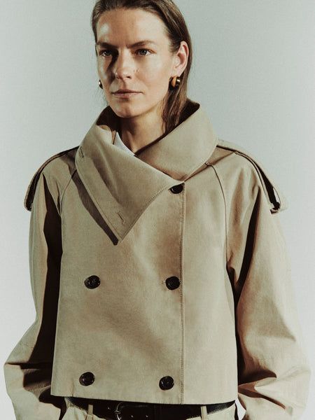 Cropped Trench Coats Are Set to Be a Major Trend This Spring | Who What ...