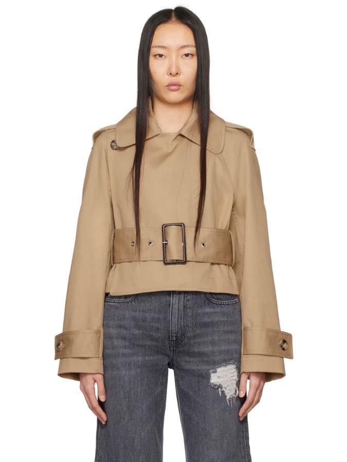 Cropped Trench Coats Are Set to Be a Major Trend This Spring | Who What ...