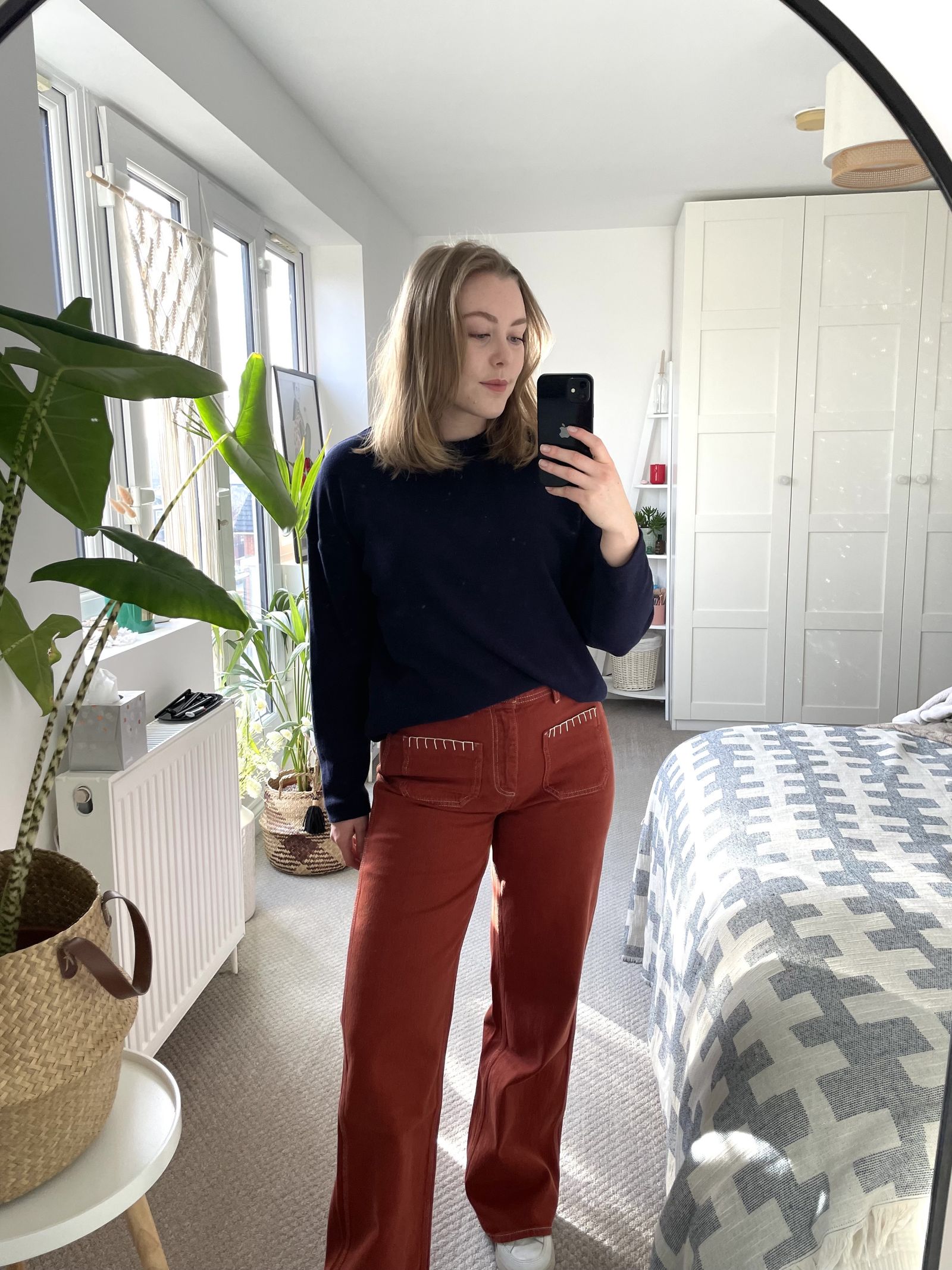 Heads Up: The Colourful Jeans Trend Is Taking Off for Spring | Who What ...
