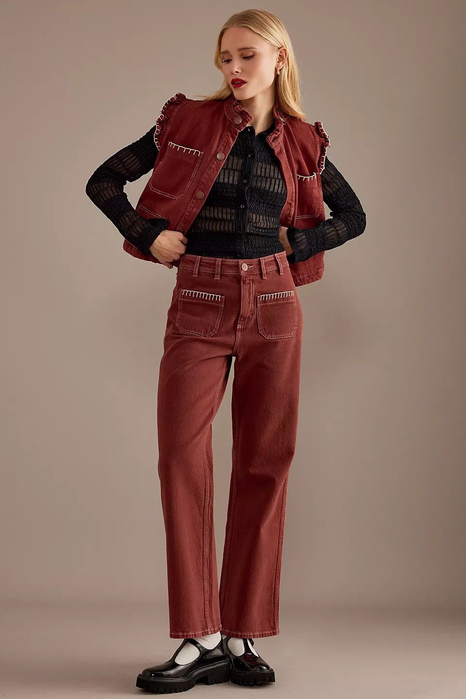 Heads Up: The Colourful Jeans Trend Is Taking Off for Spring | Who What ...