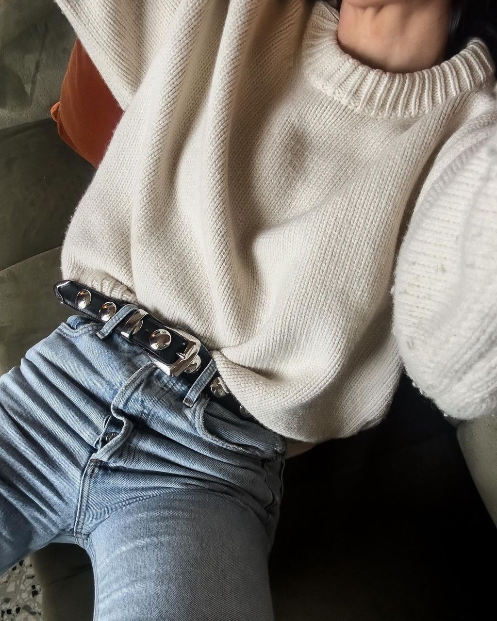 Fashion People Are Suddenly Wearing Studded Belts With Jeans | Who What ...