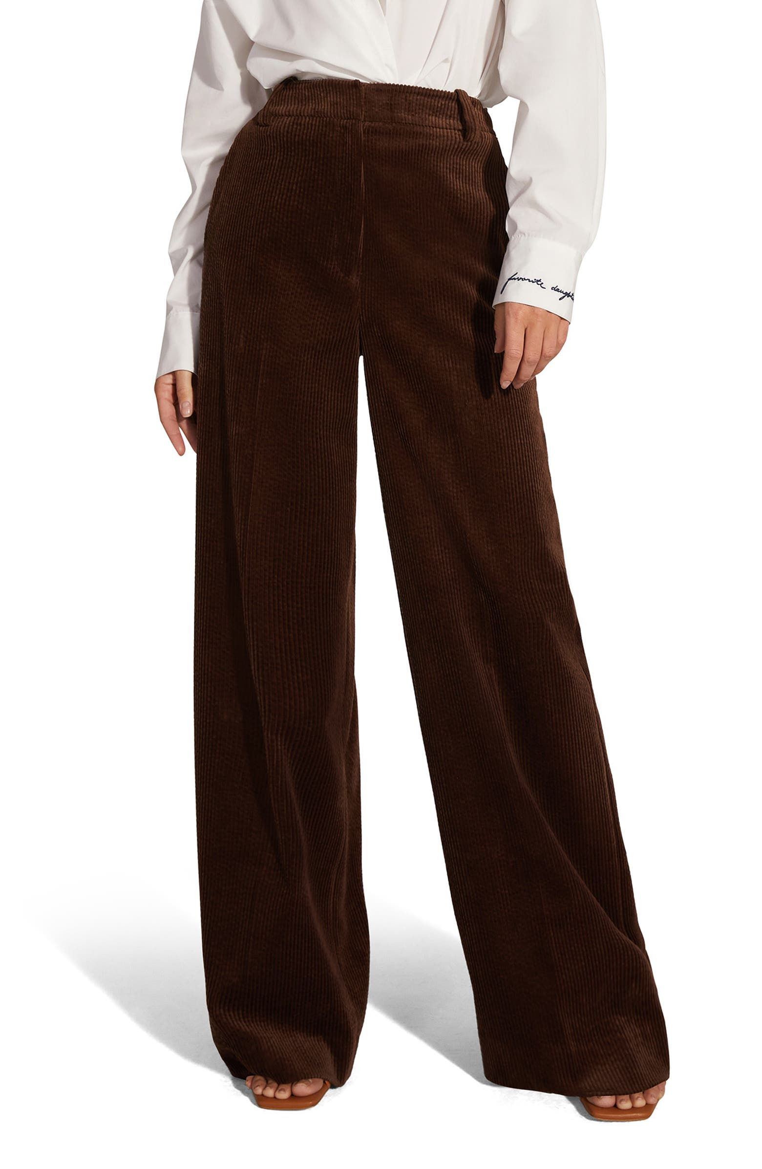 The Corduroy Pant Trend Everyone Is Skipping Jeans For | Who What Wear