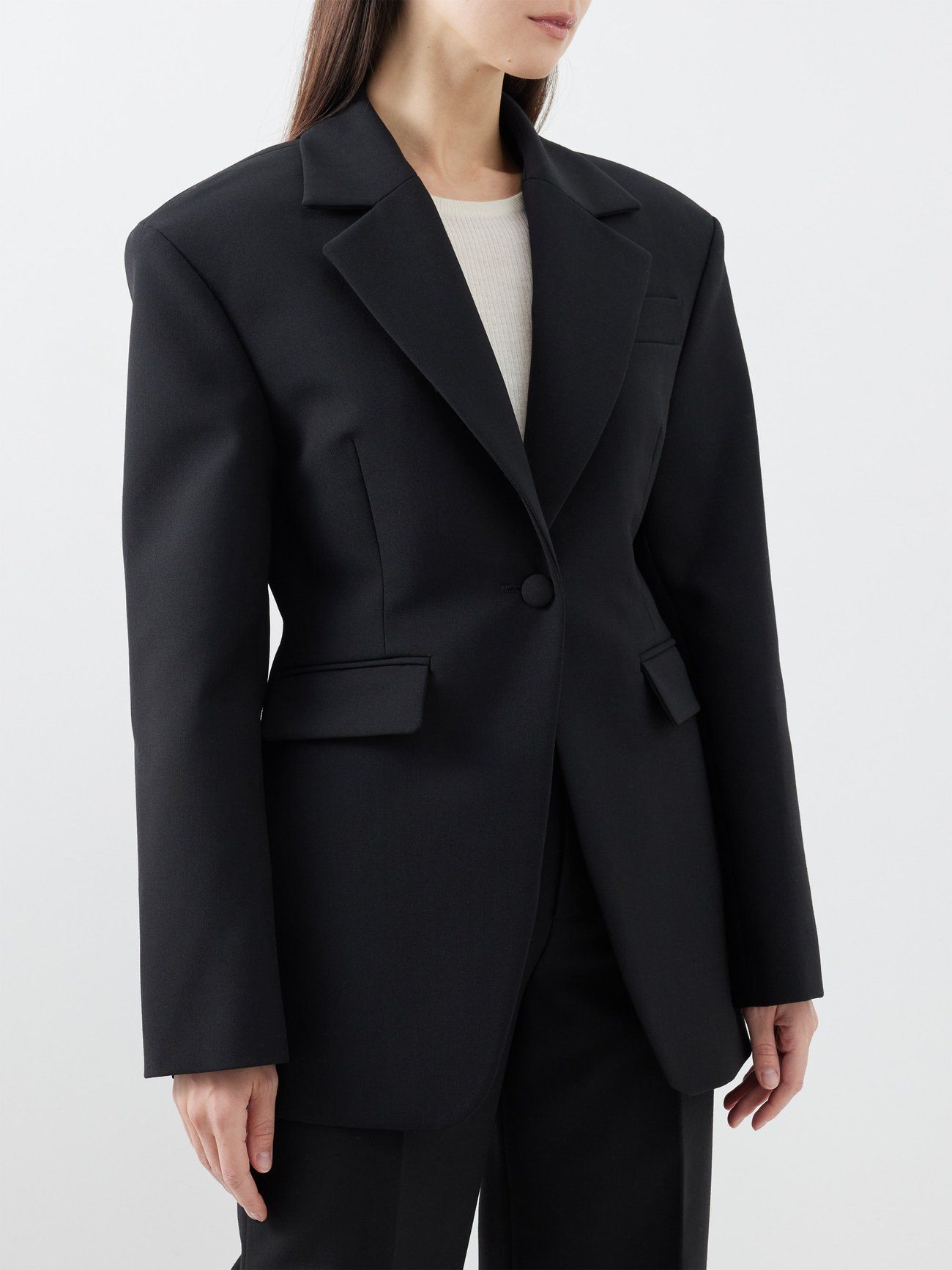 A Blazer and Skirt Co-Ord Makes Getting Dressed So Easy | Who What Wear