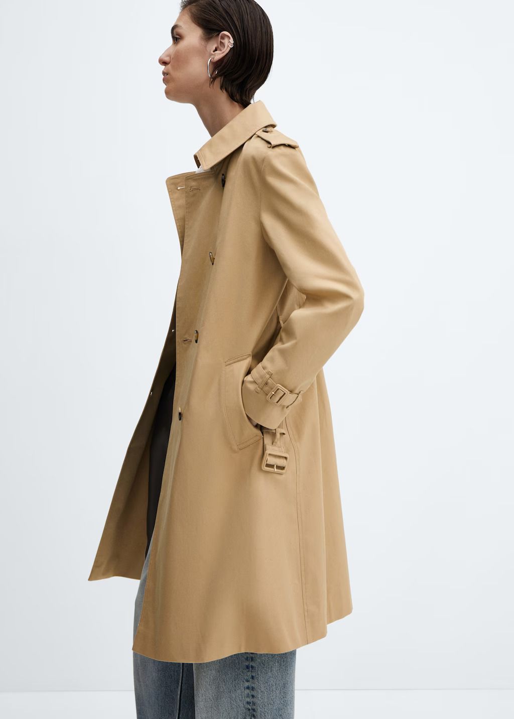 Mango's Trench Coats Are Up 4400% on Google—9 That Look Luxe | Who What ...