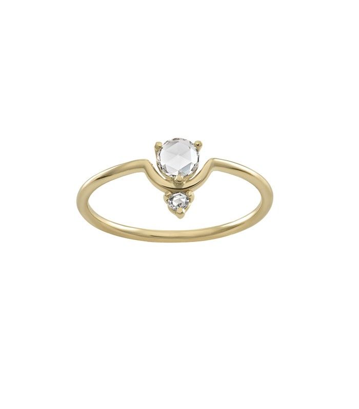 50 Subtle Engagement Rings for Girls Who Don't Love Bling | Who What Wear