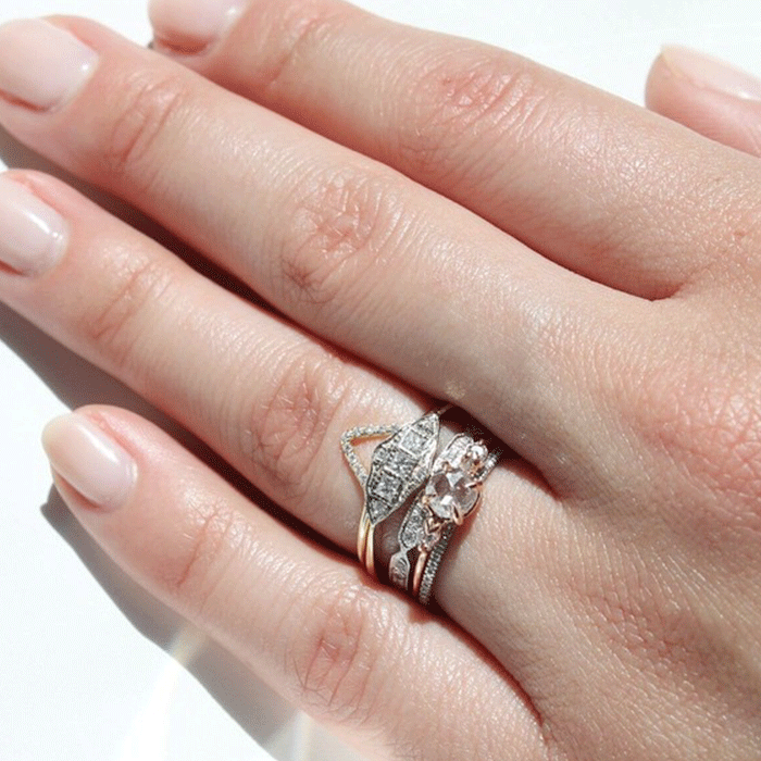 50 Subtle Engagement Rings for Girls Who Don't Love Bling | Who What Wear