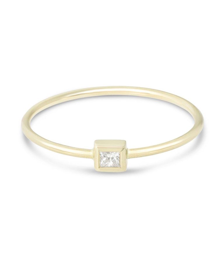 50 Subtle Engagement Rings for Girls Who Don't Love Bling | Who What Wear