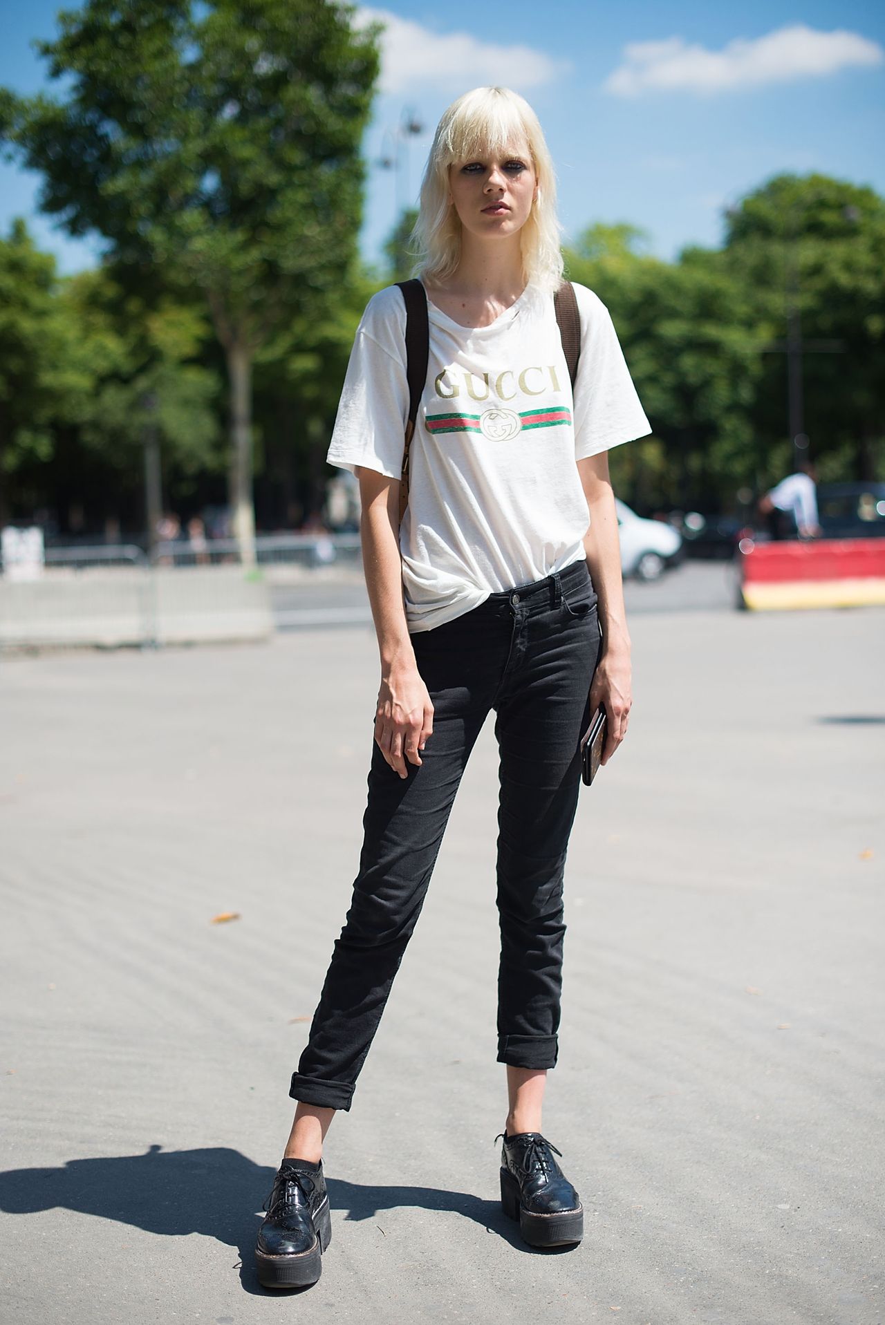 How to Tuck Your Shirt Like the Street Style Set | Who What Wear