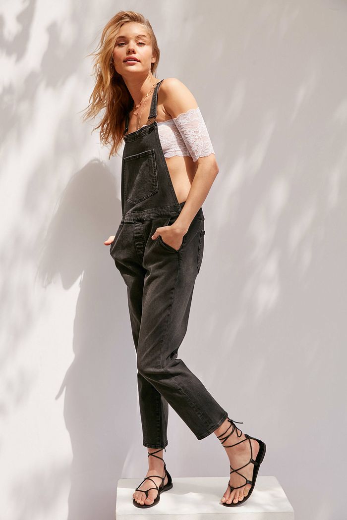 11 Ways to Wear Black Overalls | Who What Wear