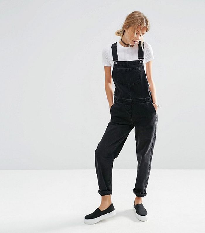 11 Ways to Wear Black Overalls | Who What Wear
