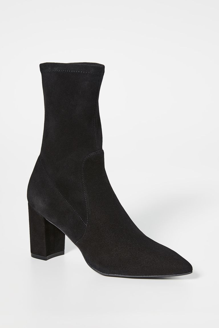 7 Chic Ways to Pair Dresses With Ankle Boots | Who What Wear